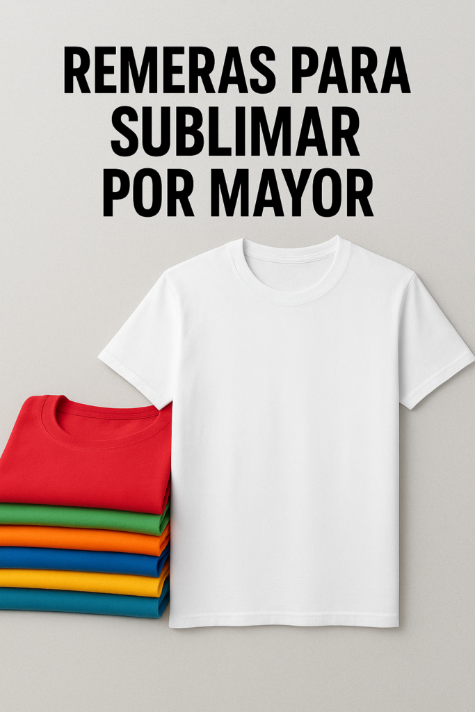 Remeras Para Sublimar Por Mayor | Mayoristas | 24/72hs